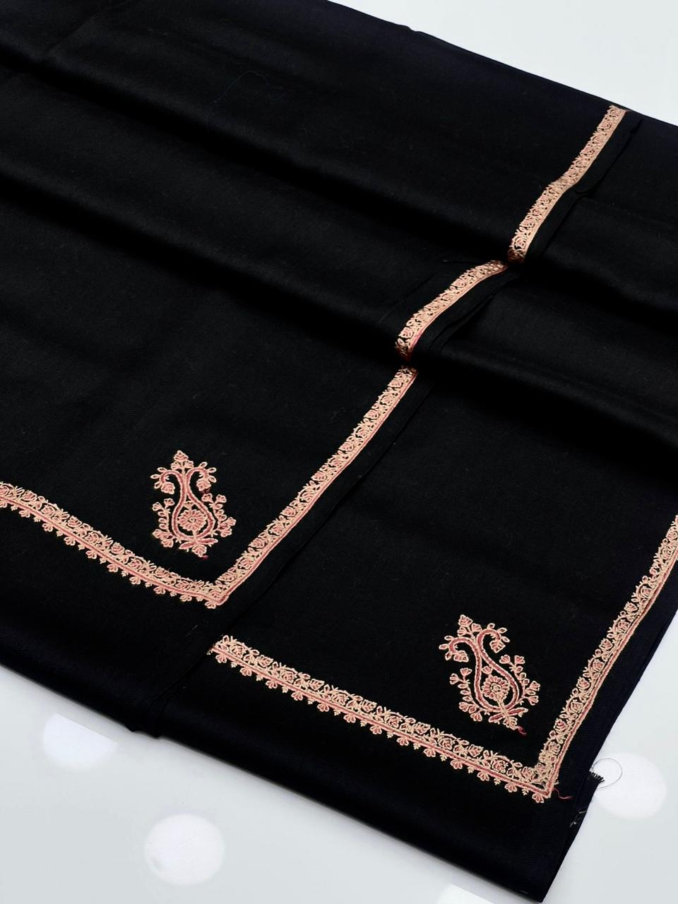 Pashmina Shawl Machine Made Kashmiri Embroidery